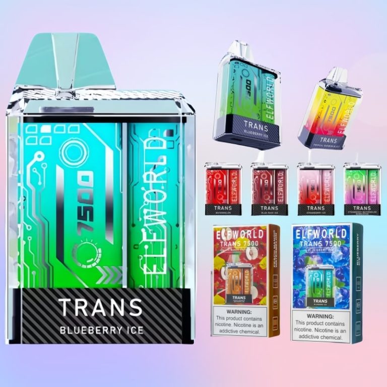 Elfworld Trans 7500 Puffs | Prix €7,94 | Grossiste