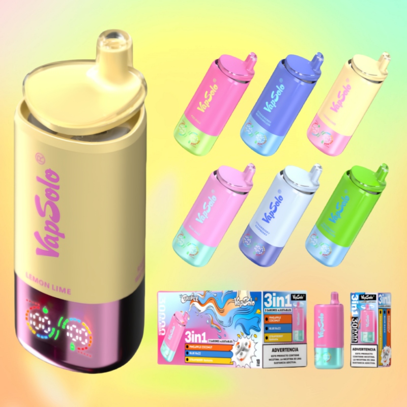 Vapsolo Triple 60k Puffs | Prix €8,32 | Grossiste